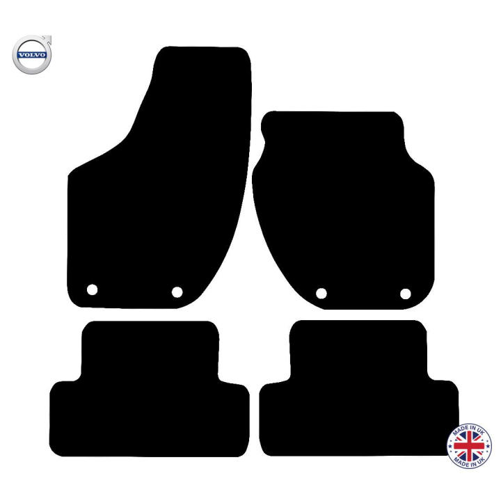 Volvo V40 Premium Car Mats - Precision-Crafted Luxury for UK Drivers